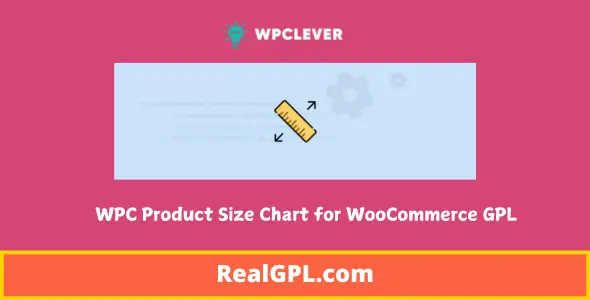 WPC Product Size Chart for WooCommerce GPL | WP NOVA